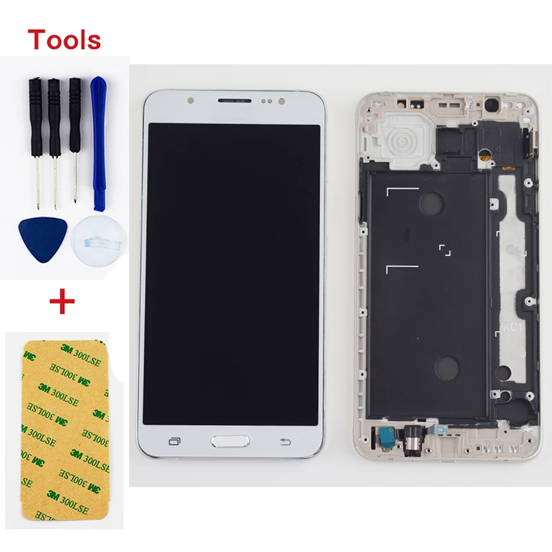 Adjust For Samsung Galaxy J7 2016 J710 SM J710F J710M J710H J710FN Touch Screen Digitizer Sensor ...