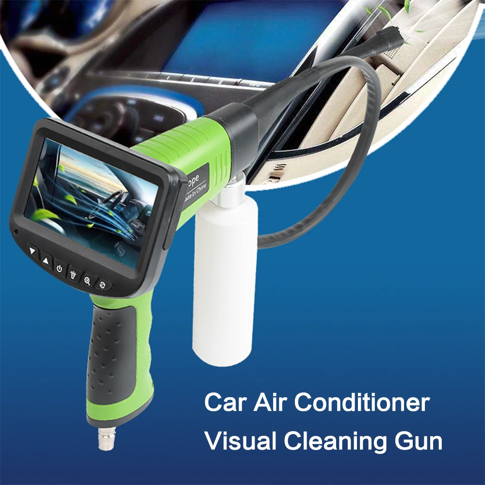 Car Air Conditioner Cleaning Gun Pipe Endoscope Evaporation Box Visible ...