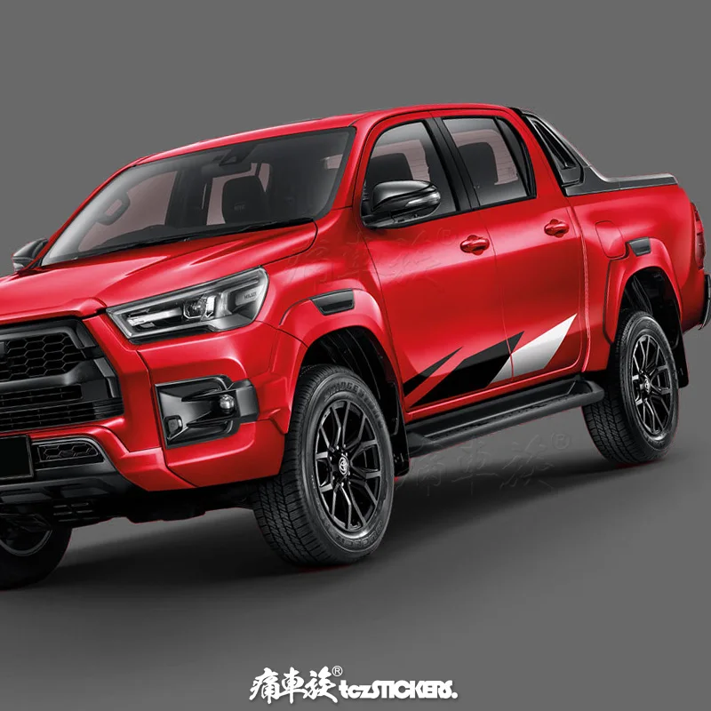 Car Stickers FOR Toyota Hilux Revo GR Pickup Truck Exterior, 59% OFF