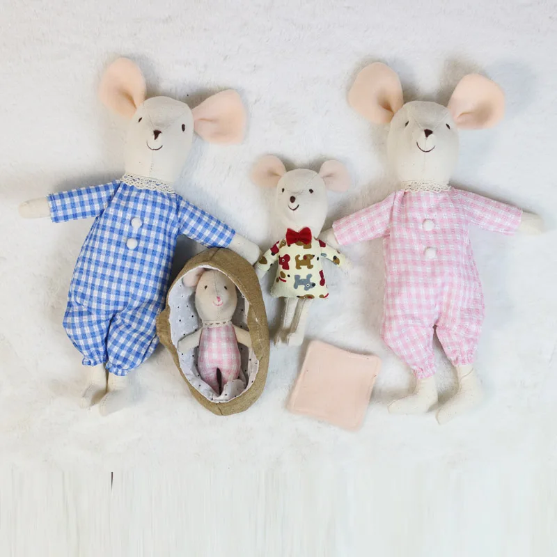 The-Mouse-Family-kawaii-plush-Little-Mouse-Plush-dolls-Stuffed-Animal ...