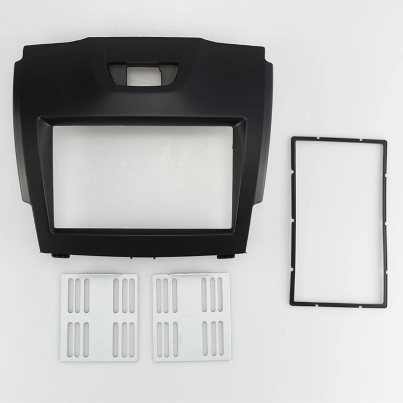 Car Fascia Radio Panel for ISUZU DMax D-max 2012+; MUX 2013+ (Black ...