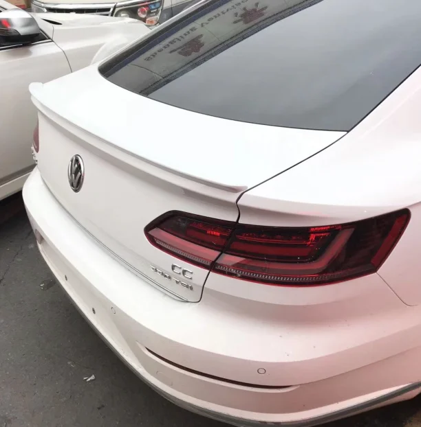 For Volkswagen Passat CC Spoiler rear trunk wing ABS Material Car Rear ...