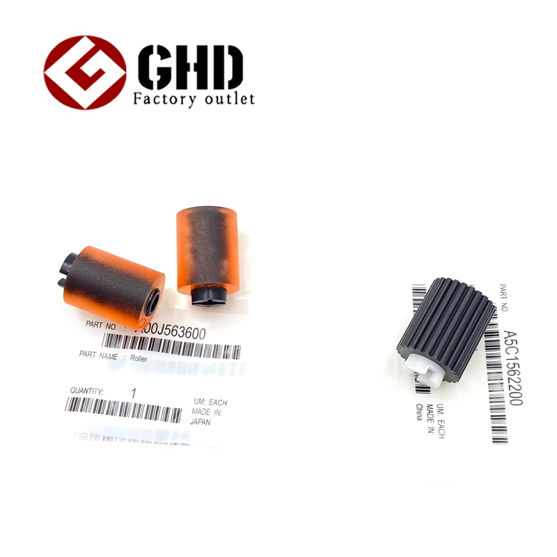 1 세트 A00J563600 A5C1562200 픽업 롤러 Bizhub 223 283 363 423 7828 227 287 ...