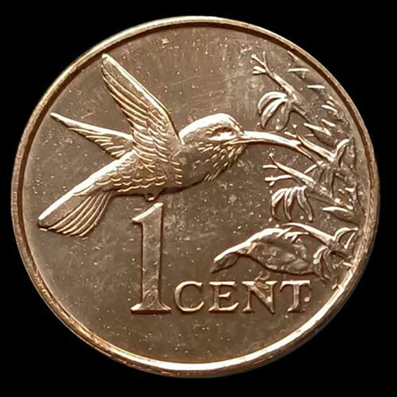 Trinidad And Tobago 1 Cents Coin Edition Latin America 100% Original ...