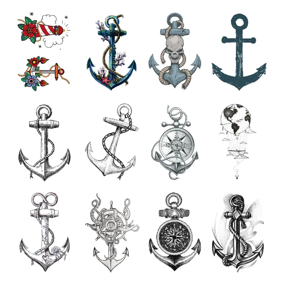 Navy Anchor Tattoo Girls