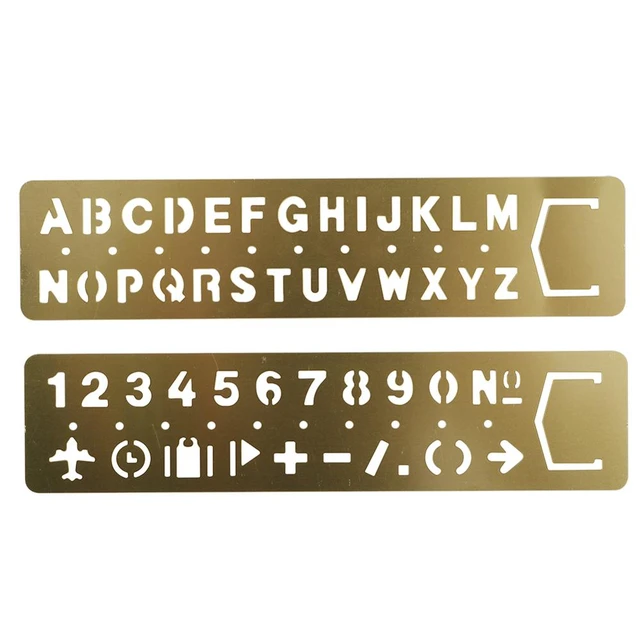 Brass Stencils For Painting