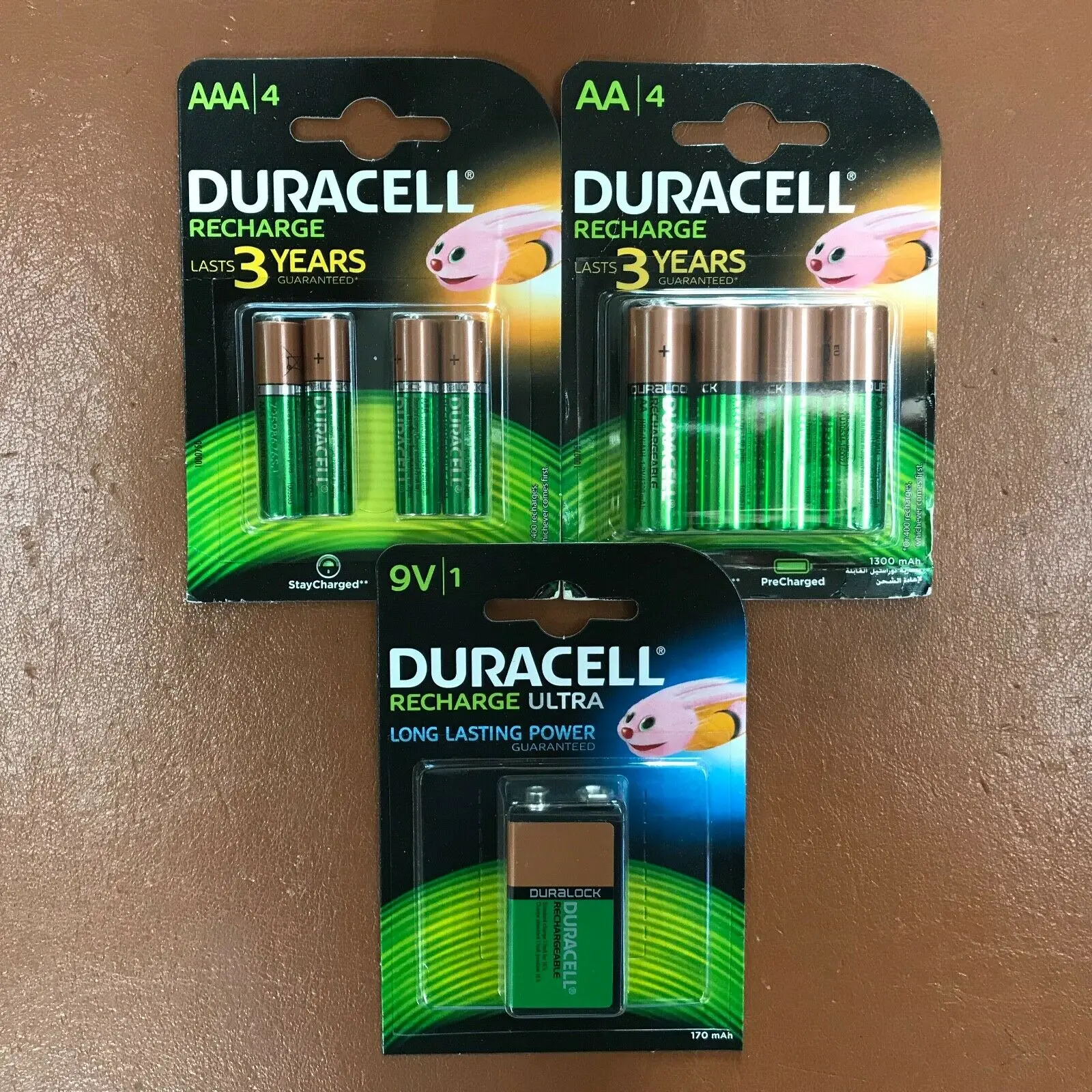 Duracell Rechargeable Batteries Aaa