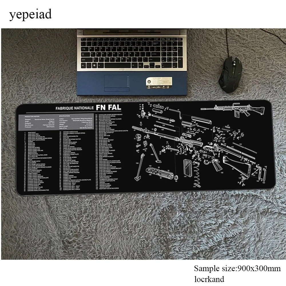 ar-10-pad-mouse-90x30cm-computer-gamer-mouse-pad-AK-47-padmouse-big-ar ...