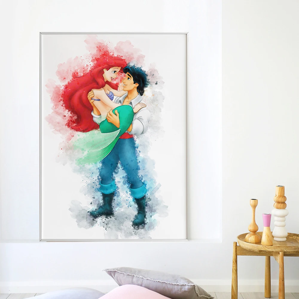 Little Mermaid Canvas Painting