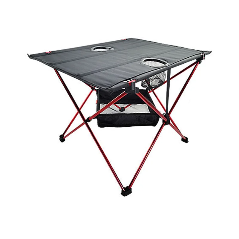 Lightweight Portable Oxford Cloth Waterproof Folding Table with Cup ...