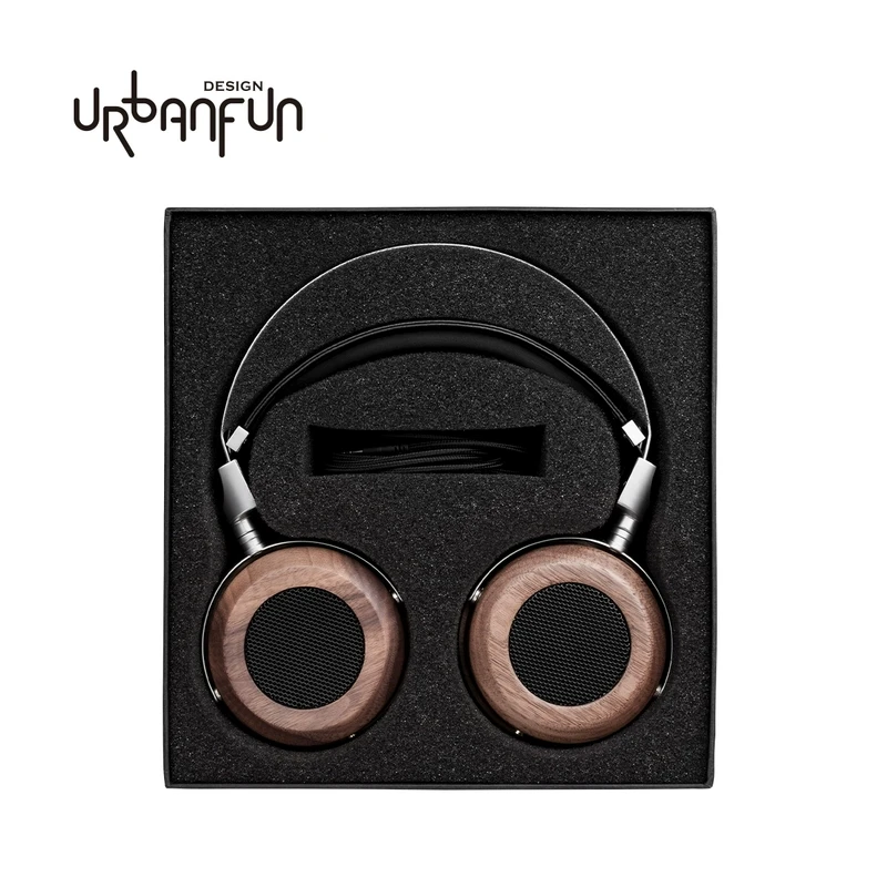 URBANFUN HiFi наушники 50 мм Бериллиевая диафрагма головная повязка ...