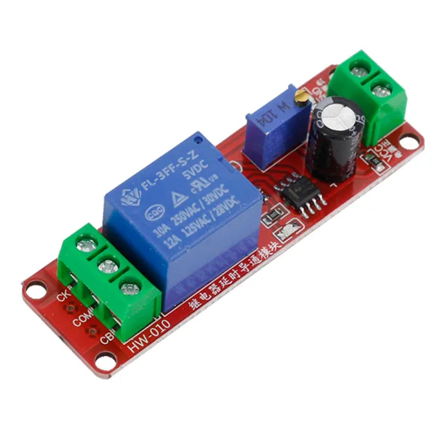 12v Time Delay Relay Ne555 | Dc Relay Timer Ne555 | Delay Relay Shield ...