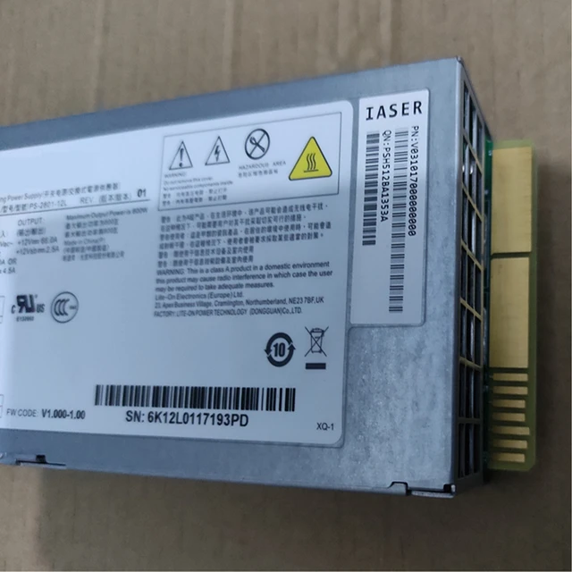 Original PSU For Liteon SA5212H5 800W Switching Power Supply PS-2801 ...