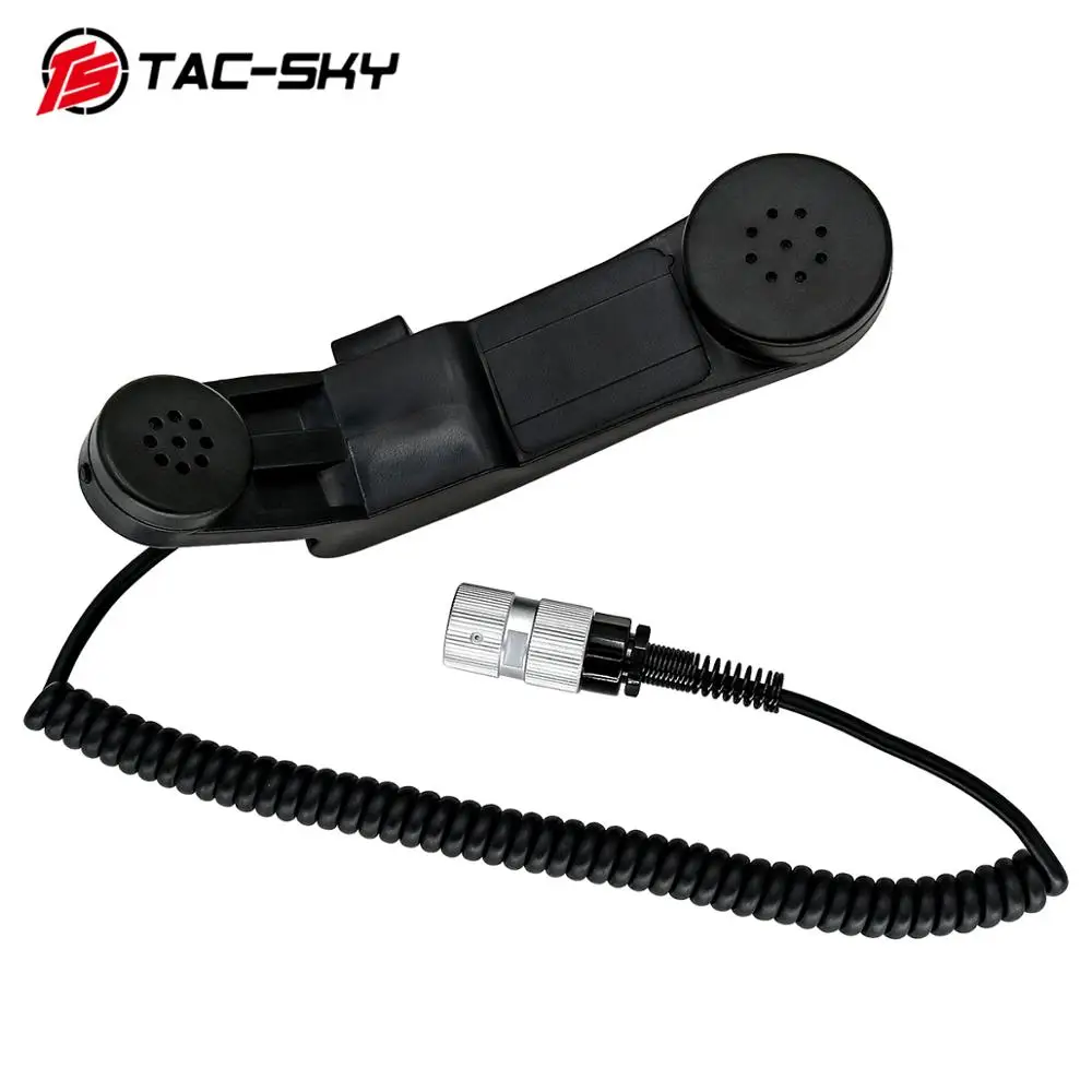 TAC-SKY-H-250-PTT-Tactical-Headsetinterphone-Fitting-6-Pin-Handheld ...