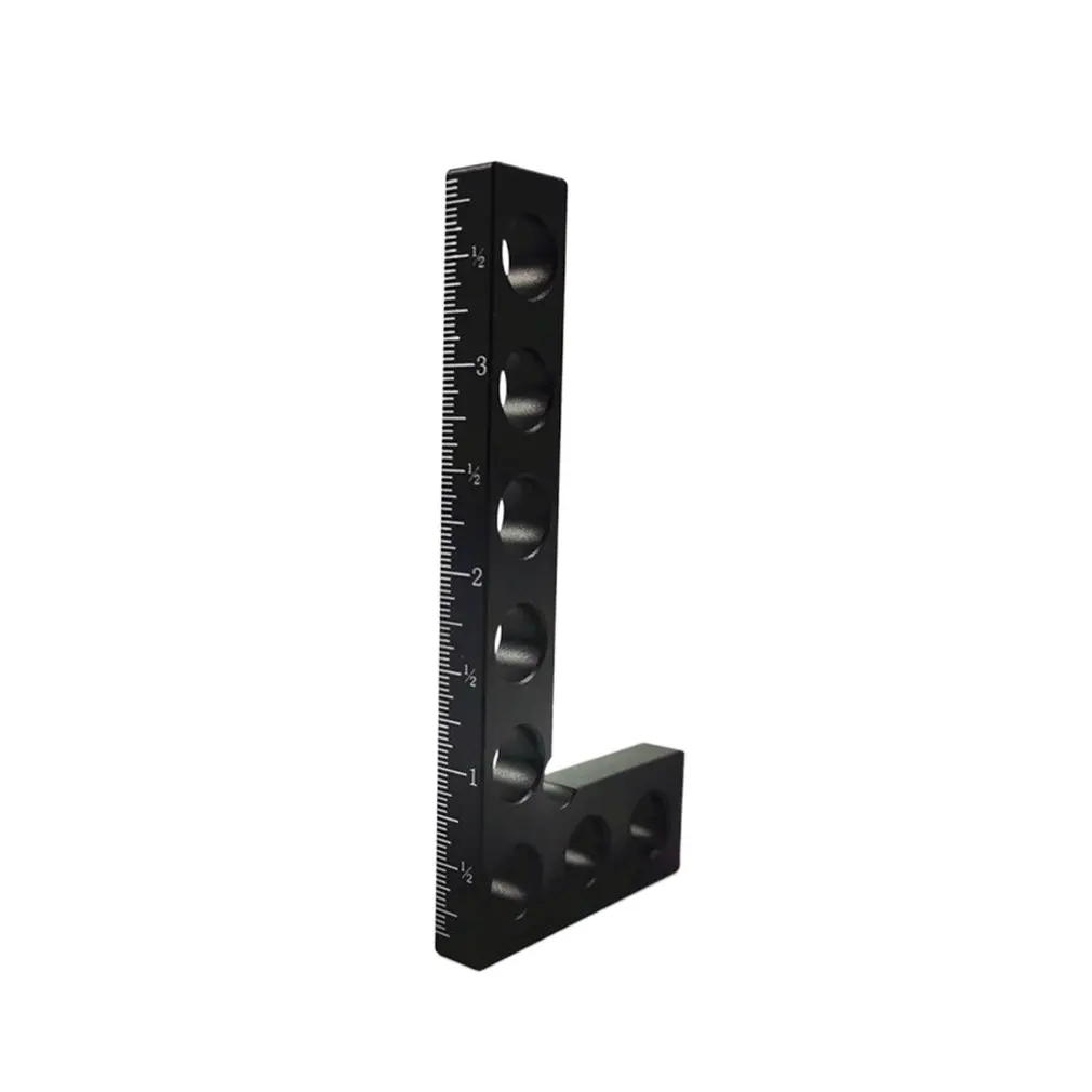 Aluminum Alloy Square Ruler Metric And Inch Height Gauge 90 Degrees L