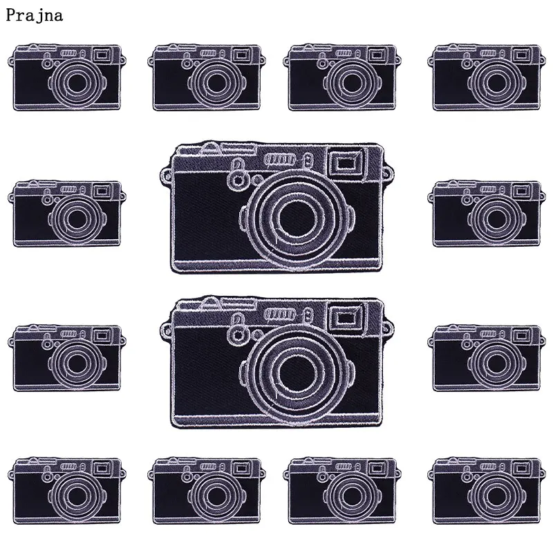 Prajna-10PCS-Camera-Badges-Iron-On-Embroidered-Patches-For-Clothing ...