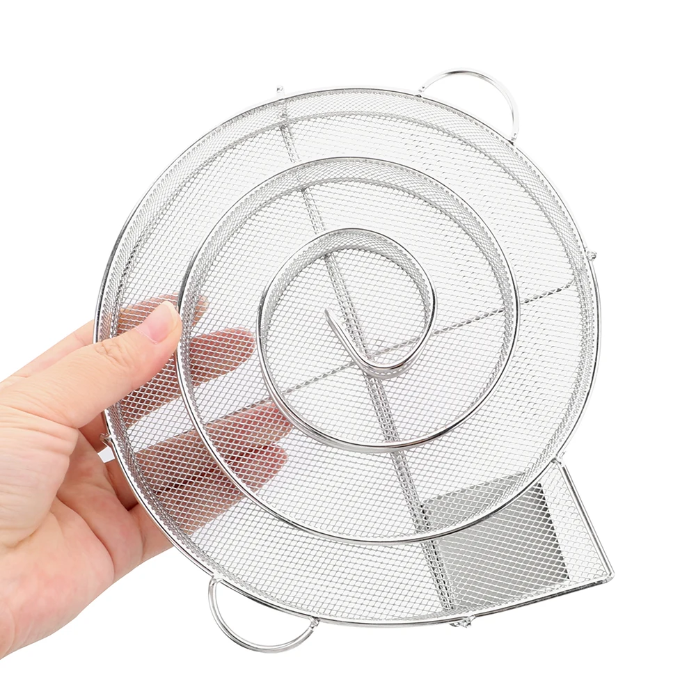 Taille Barbecue Grill Boîte à fumer pour Barbecue en acier, Grill, puce ...