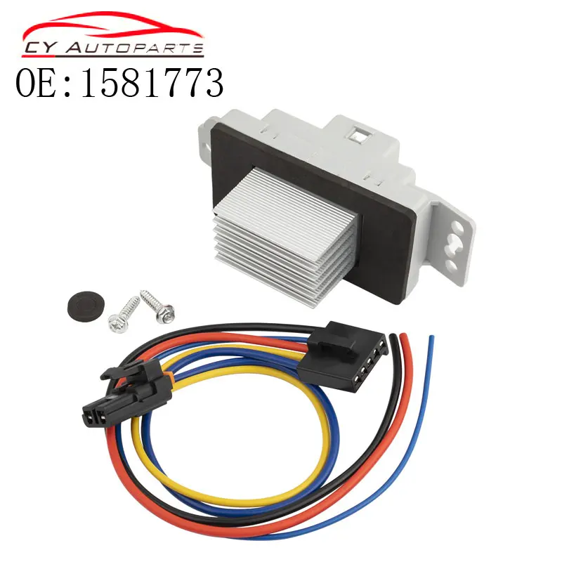 1581773 Blower Motor Resistor W/plug For Chevrolet Silverado 1500 2500 ...