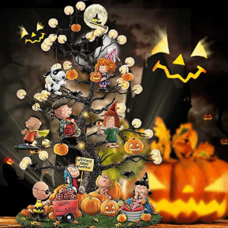 Pumpkin Tree Cartoon