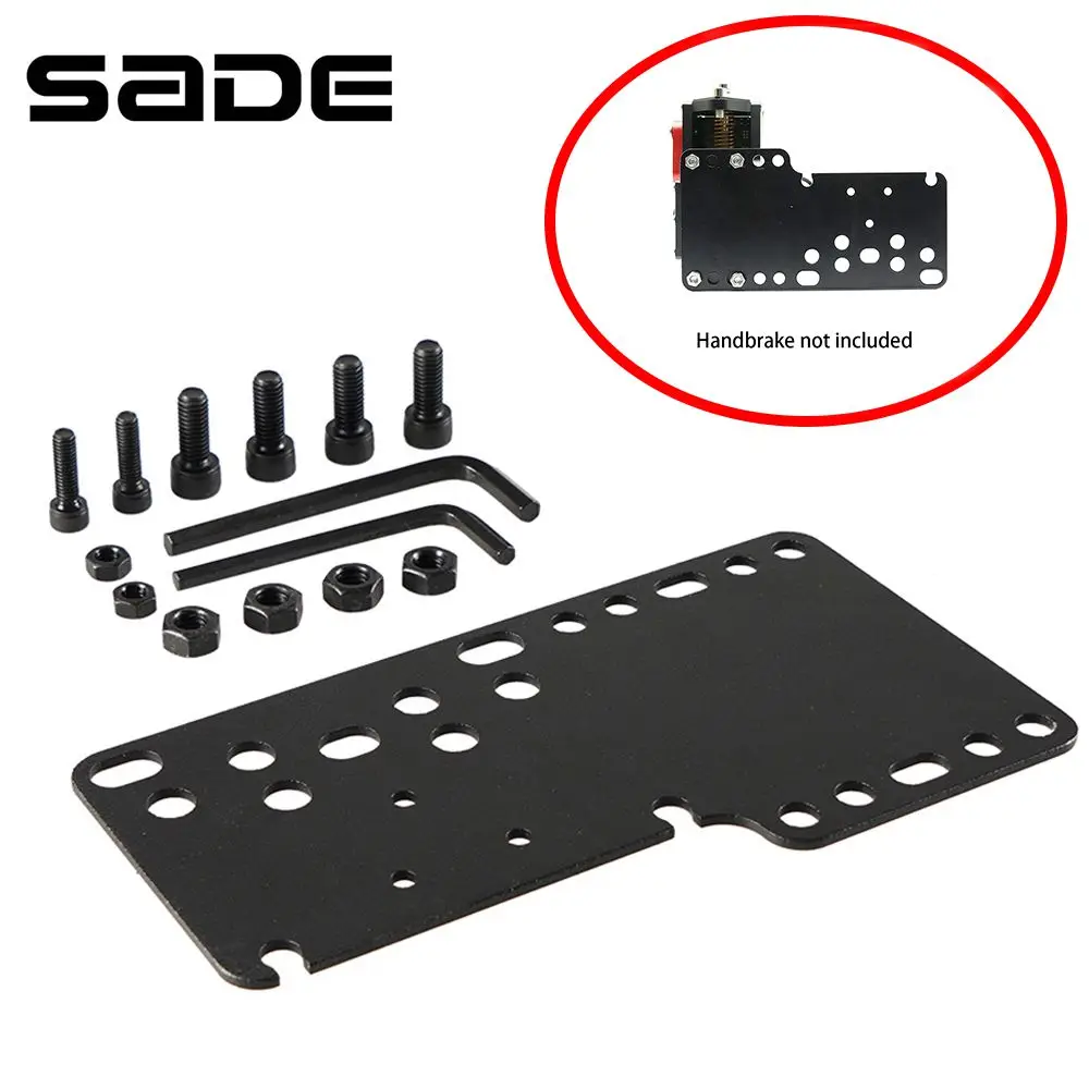 USB Handbrake Drift Adapter Board Mount Bracket Plate For SIM Racing ...