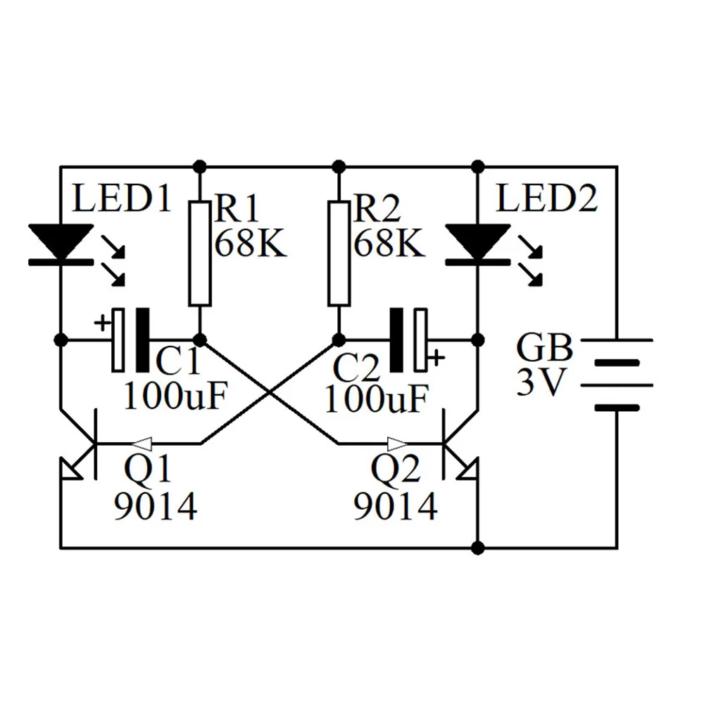 Flashing Led Circuit