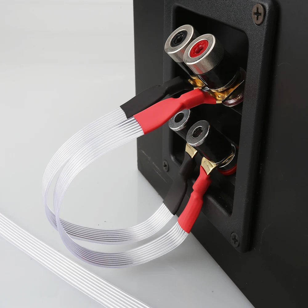 1set 15cm Silver Plated Jumper Cable DIY Audio Speaker Wire Banana To ...