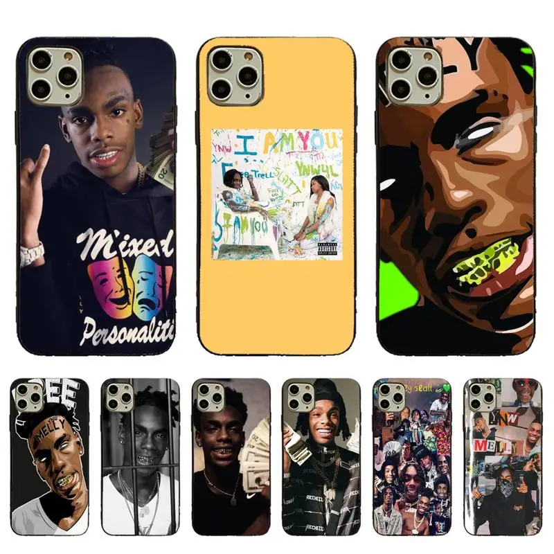Ynw Melly Rapper Luxury Soft Phone Case for iphone 13 11pro 12pro MAX 8 ...