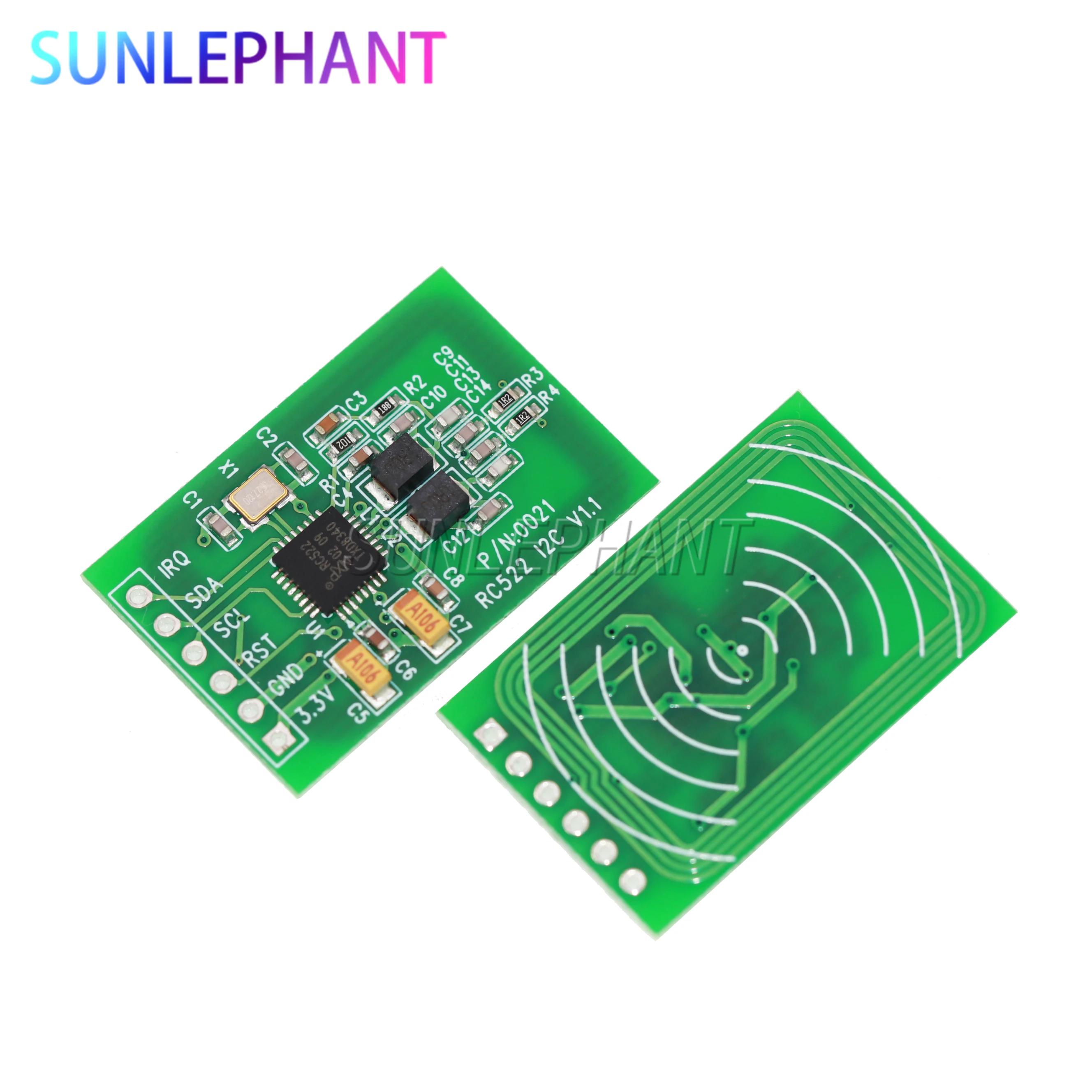 RC522 Rfid Sensor Module Kaartlezer Schrijver Module I2C Iic Interface ...