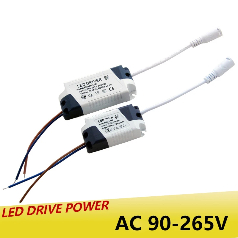 LED Driver 240ma 1-3w 4-7w 8-12w 18-24w 270ma LED Power Supply Adapt ...
