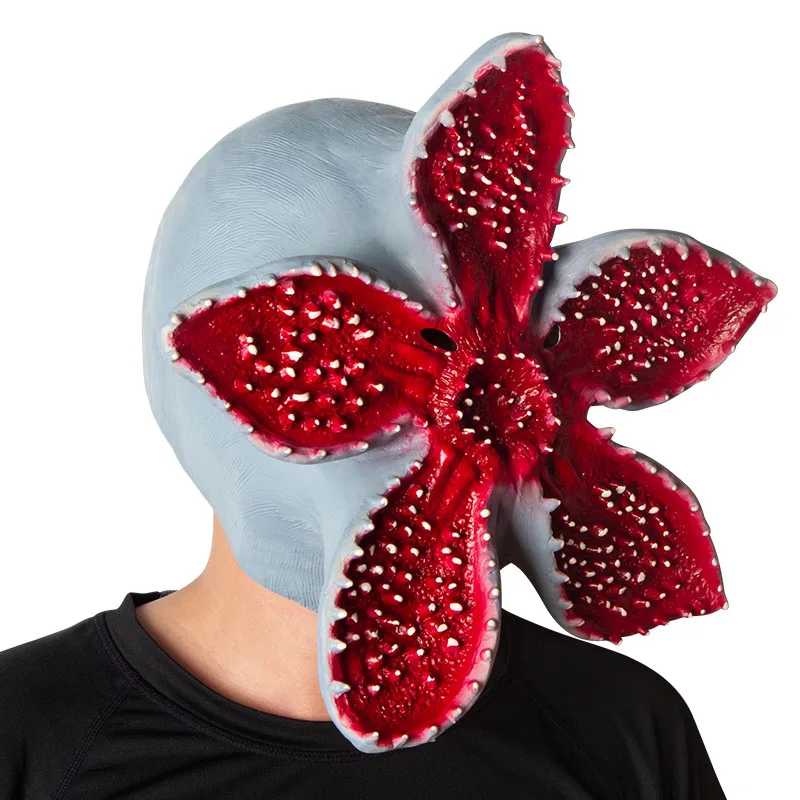 2019 Funny Stranger Things Monster Mask Latex Cosplay Costume Headgear ...