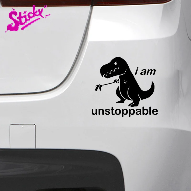 T Rex Unstoppable Sticker