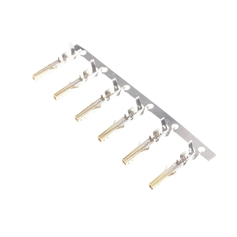 100pcs 4.20 mm 5557 Terminal Female needle contact pins Gold plate 3900 ...