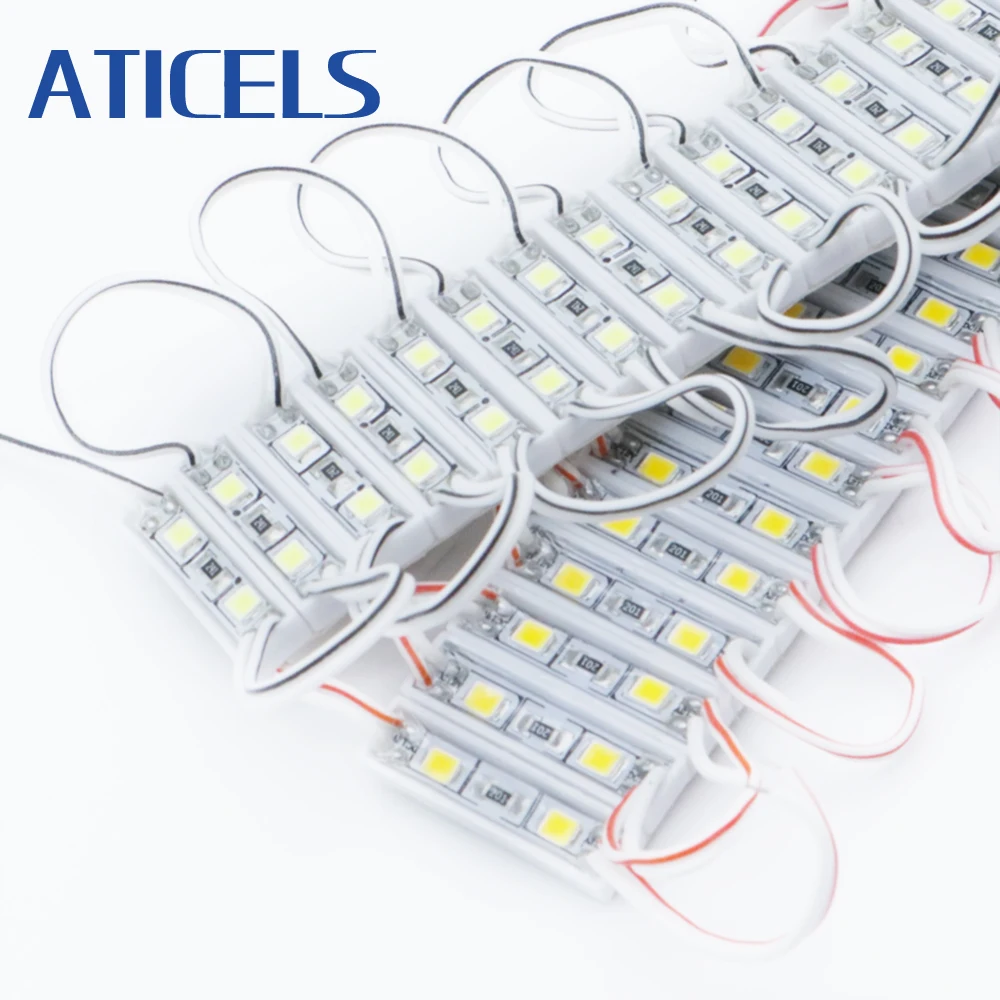 20PCS-DC-12V-Mini-LED-Module-SMD-2835-2LEDs-Ultra-thin-LED-Modules-For ...