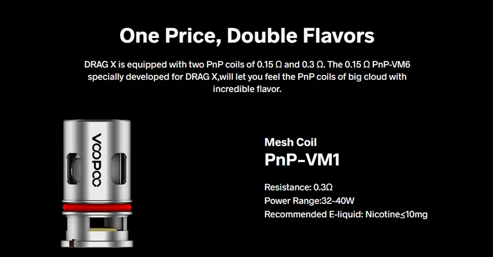 New Original VOOPOO Drag X Pod Mod Vape Kit GENE.TT Chip 80W 4.5ml ...