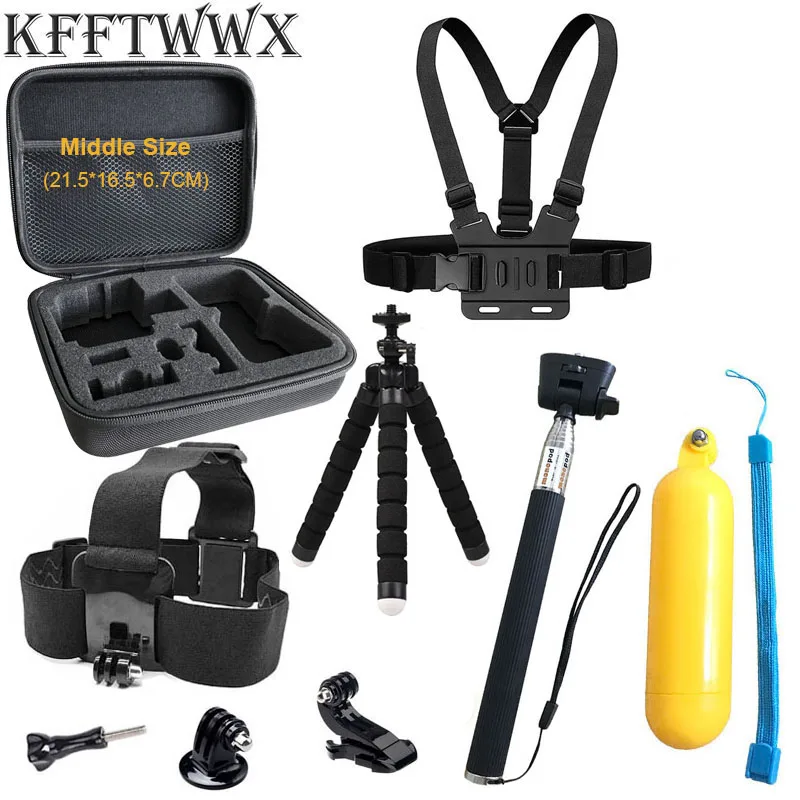 KFFTWWX Tripod Accessories For GoPro Hero 11 10 9 Mount Floating Bobber ...