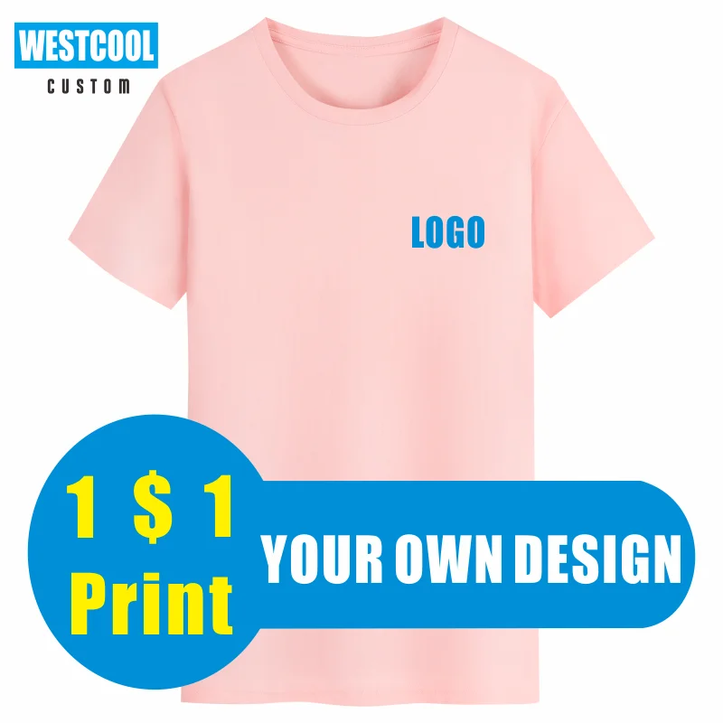 Custom-T-Shirt-Logo-Round-Neck-Summer-Fashion-Customized-T-Shirts ...