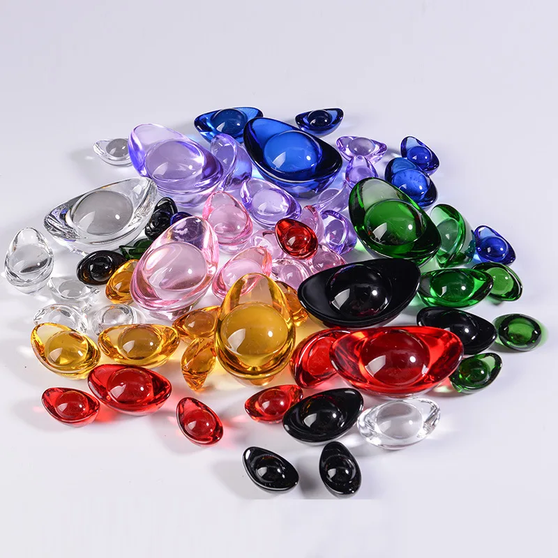 Chinese-Color-Crystal-Ingot-Colorful-Glass-Crafts-Size-Gold-Ingot ...