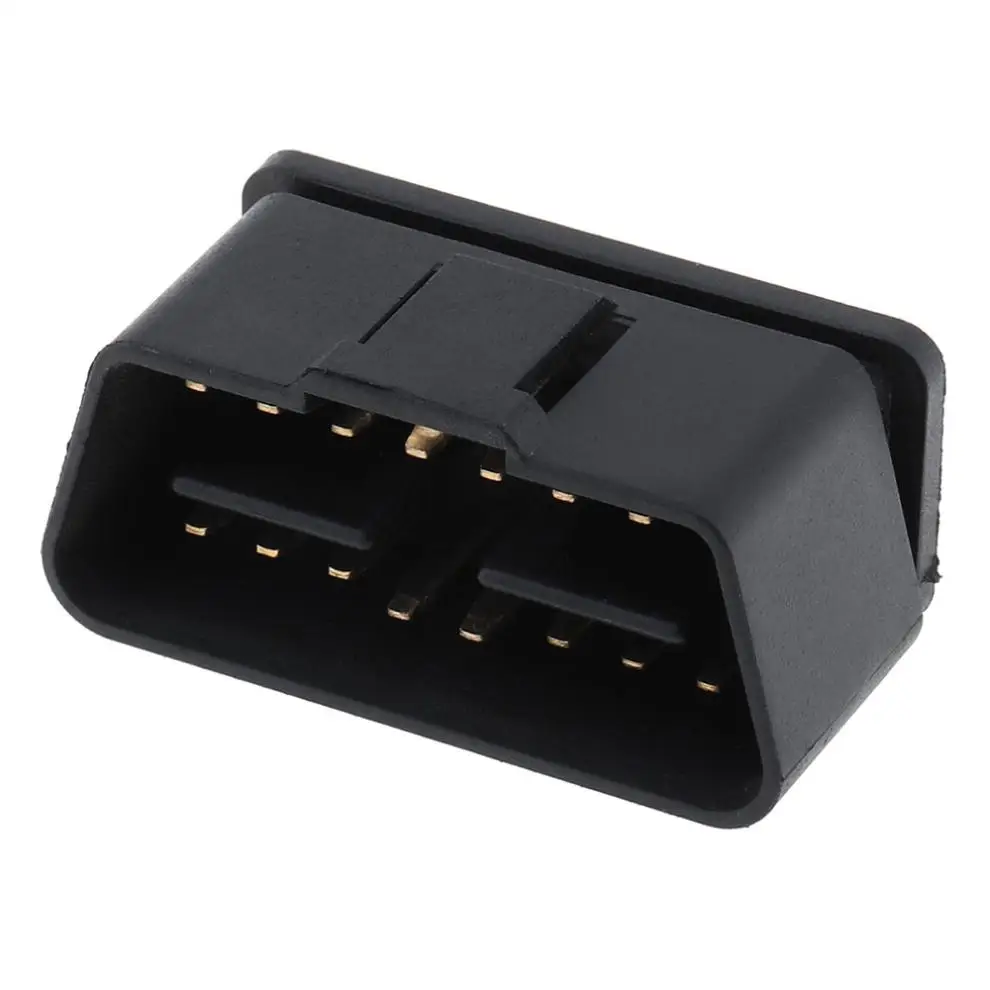 Connecteur Mâle Obd Ii Obd2 À 90 Degrés, 16 Broches, Adaptateur, Prises ...