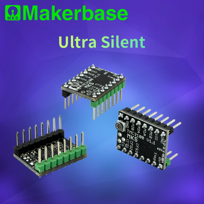 Makerbase MKS TMC2100 2100 Stepper Motor Driver StepStick 3d printer parts ultra silent For SGen ...