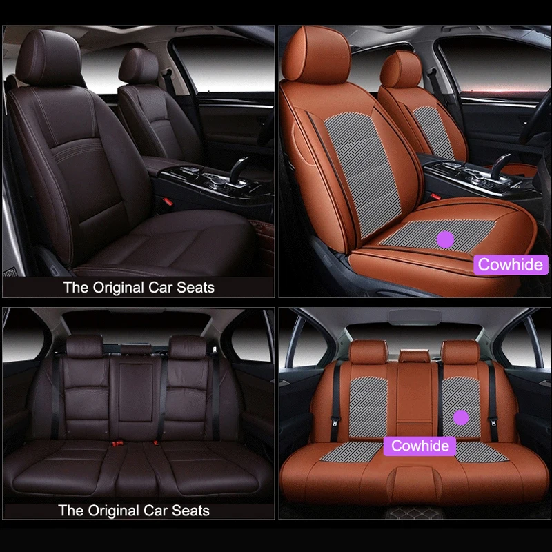 Cowhide car seat covers store