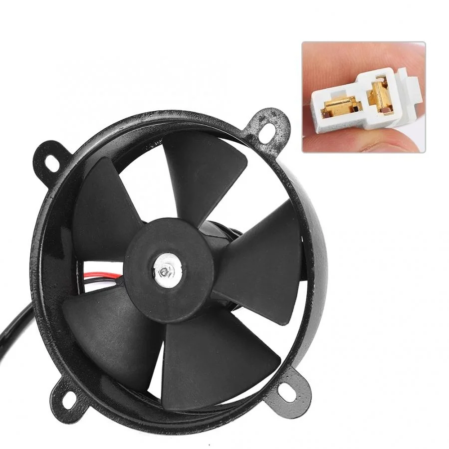6in Radiator Electric Cooling Fan Black Vehicle Cooler Practical Car ...