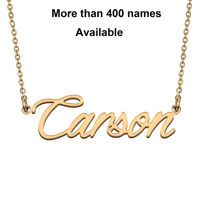 Nicknames For The Name Carson