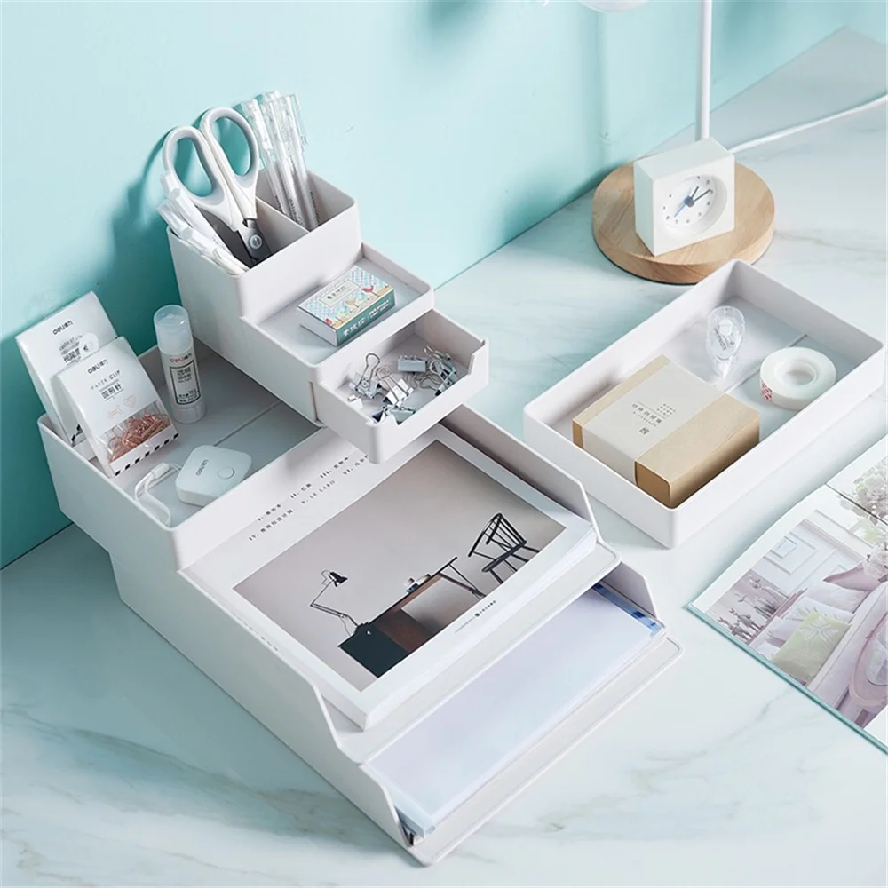 4-Layers-Table-Storage-Organizer-Box-A4-Big-Document-Case-Paper-Desk ...