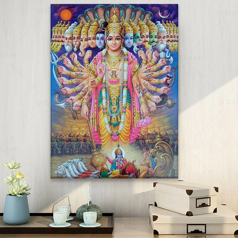 Indian God Oil Paintings