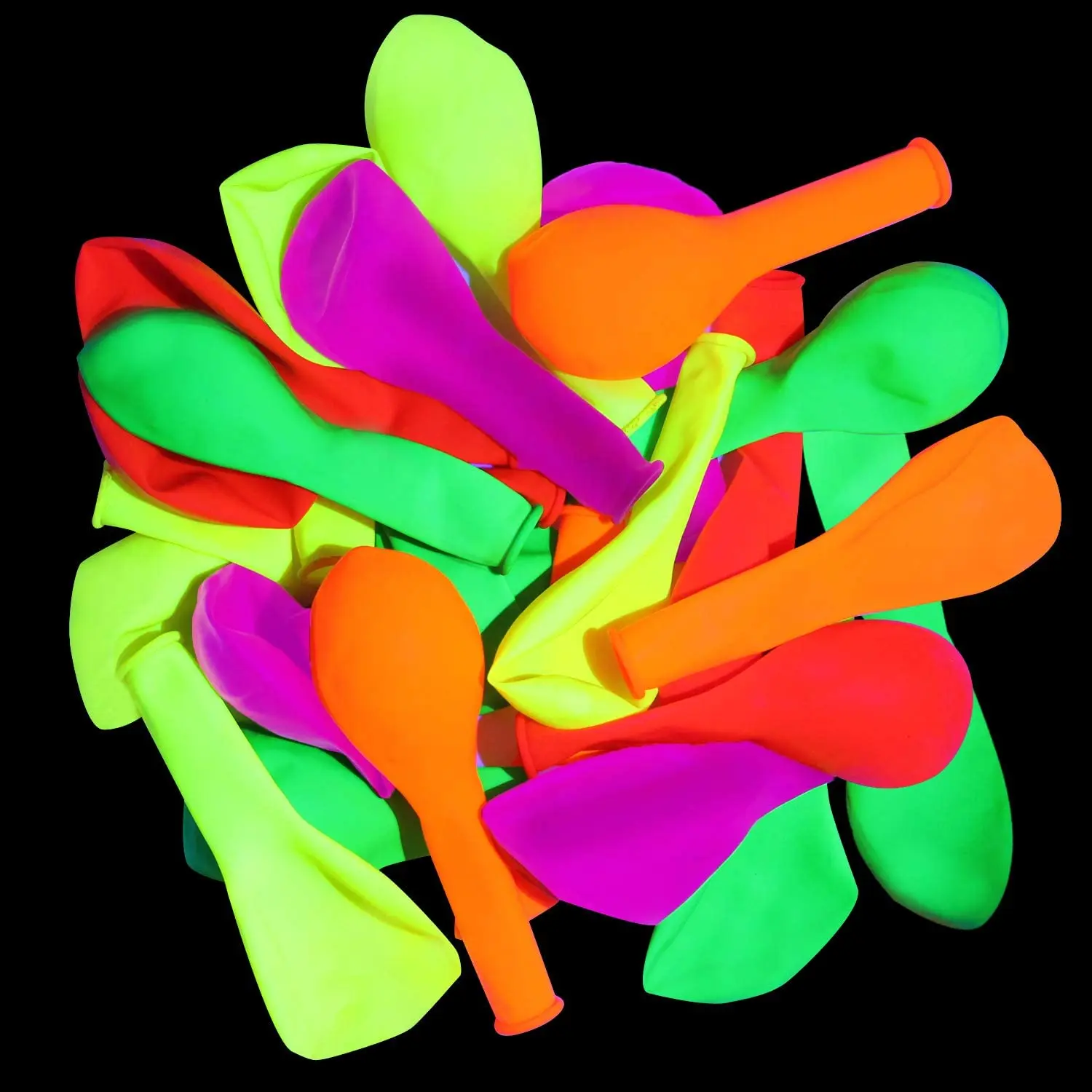 Ballons-Fluorescents-en-Arc-pour-D-coration-de-ixd-Anniversaire-Couleur ...