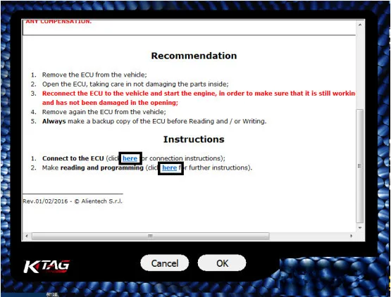 V2.25 KTAG EU Online Version Firmware V7.020 K-TAG Master with Red PCB ...