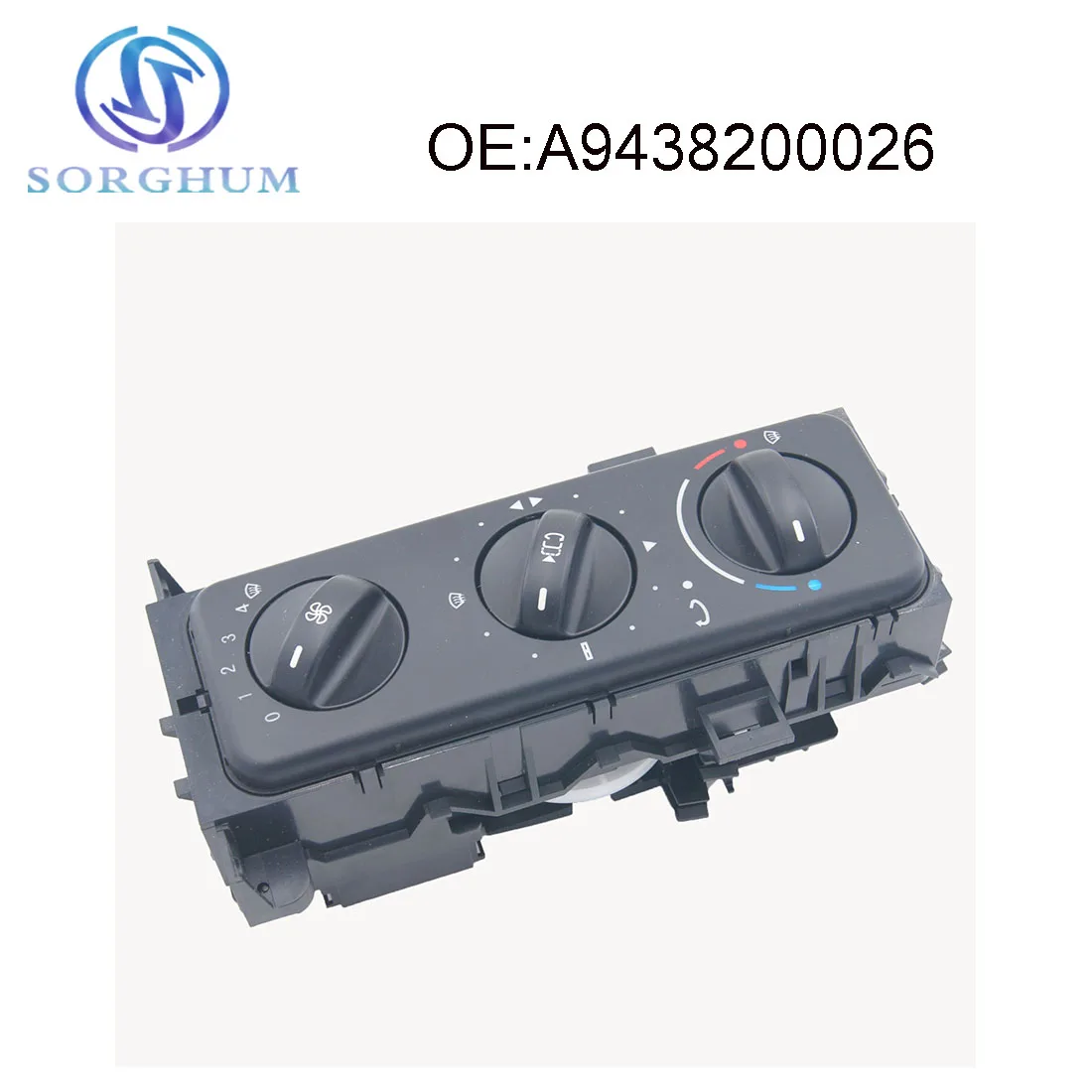 9438200026 Car Heater Climate Control Panel Switch For Mercedes Benz ...