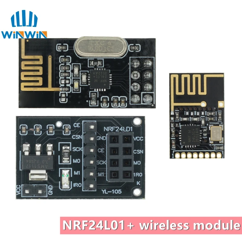 Nrf24l01+ Wireless Module Power Enhanced Version Of 2.4g Wireless Transceiver Communication ...