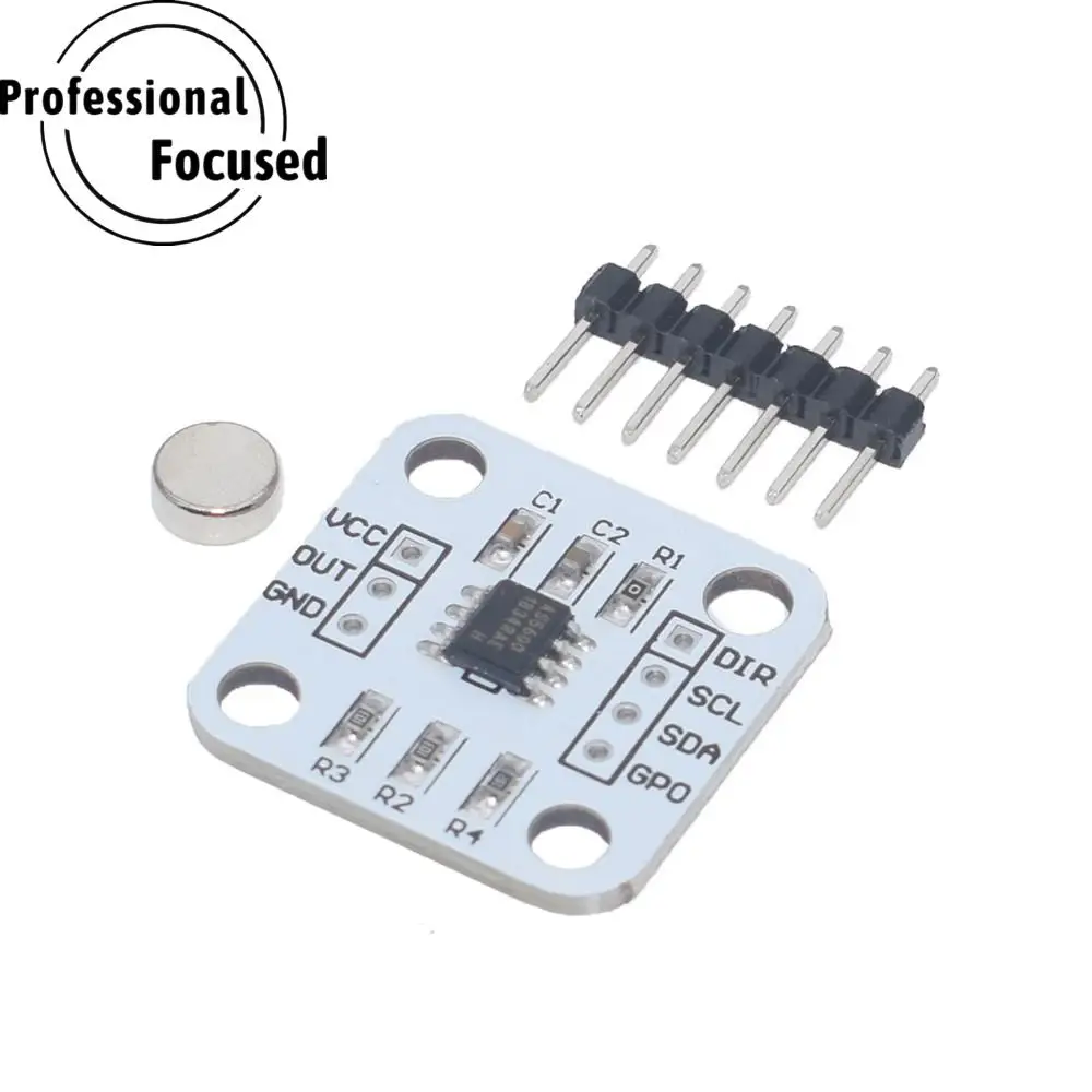 As5600 Magnetic Encoder Magnetic Induction Angle Measurement Sensor ...