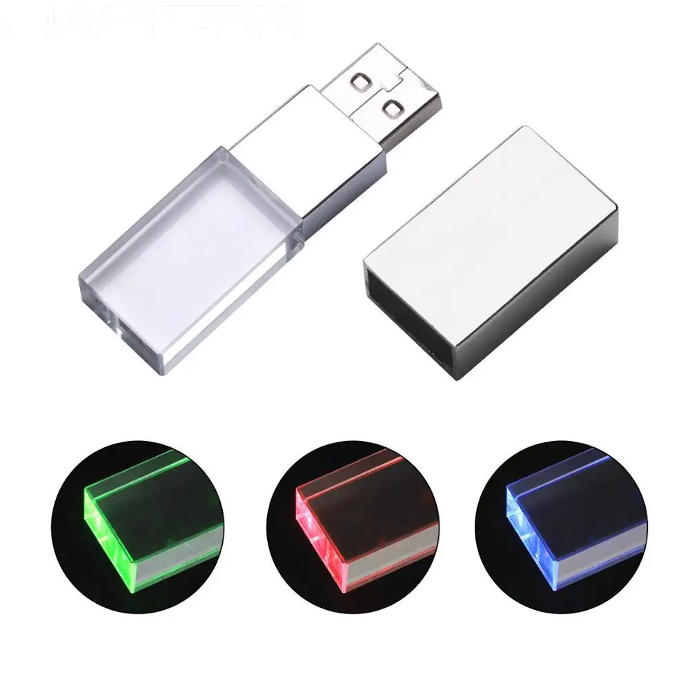 (10 stück freies LOGO) rose gold kristall gold usb mit box usb 2.0 ...